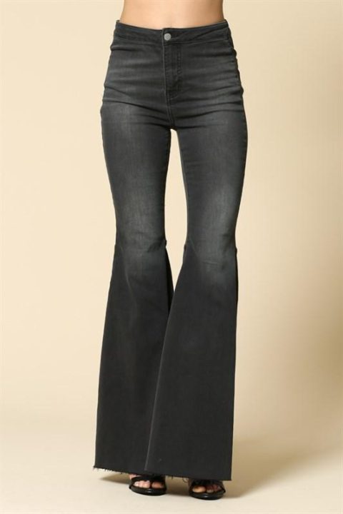 SUPER FLARED BELL BOTTOM JEANS – Arelia's Dream